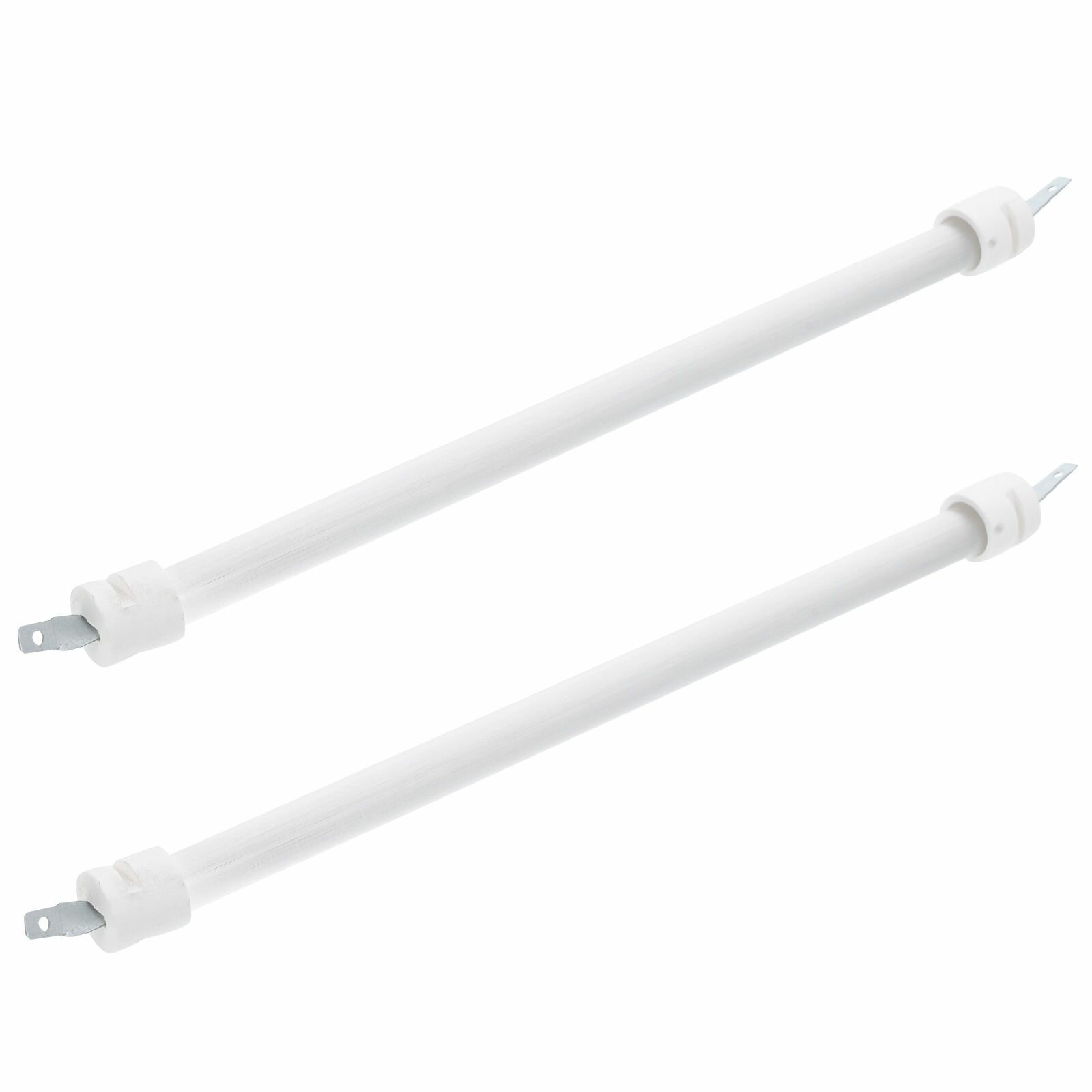 Белый кварцевый керамический нагревательный элемент для обогревателя, для ремонта, в комплекте 2 шт