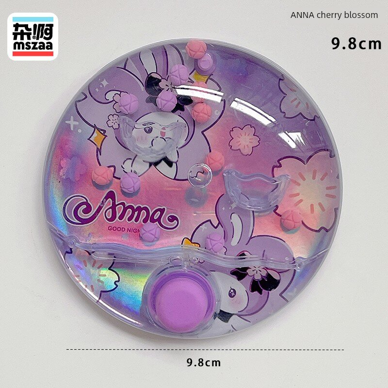 Игровая консоль Zaahka: классическая ностальгическая игрушка-кольцеброс, развивающий подарок для детей Цветок сакуры