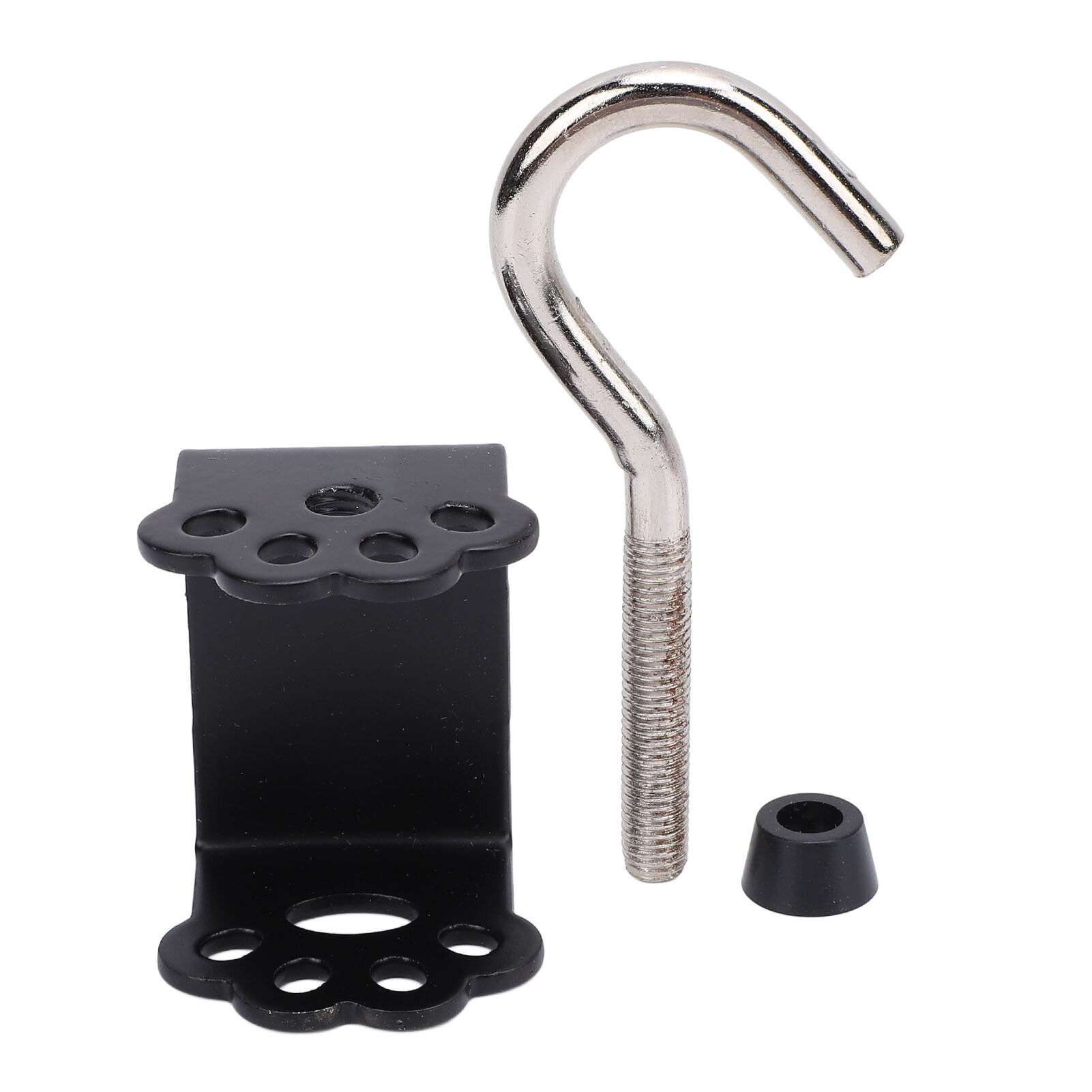 Настольный держатель для сумки, зажим из нержавеющей стали в форме кошачьего когтя, для ключей и проводов наушников, черный