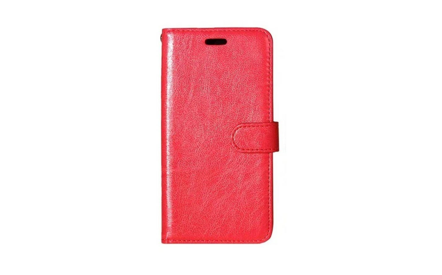 Чехол-книжка MyPads для LG X Power K220DS 5.3 с визитницей и мультиподставкой красный кожаный