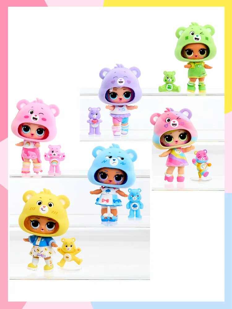 Care Bears Кукла LOL Surprise Care Bears, коллекционная кукла с аксессуарами, 7.62см — фото 1