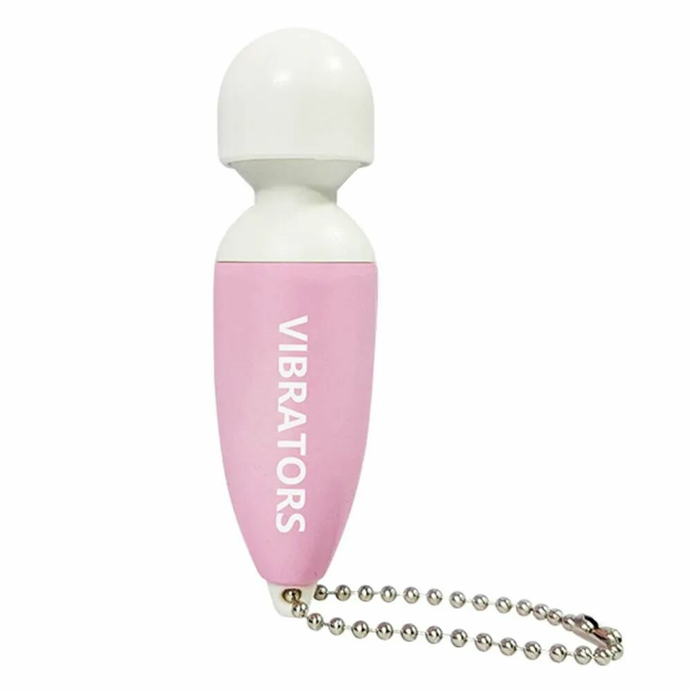Виброяйцо, цвет: розовый, 7 см