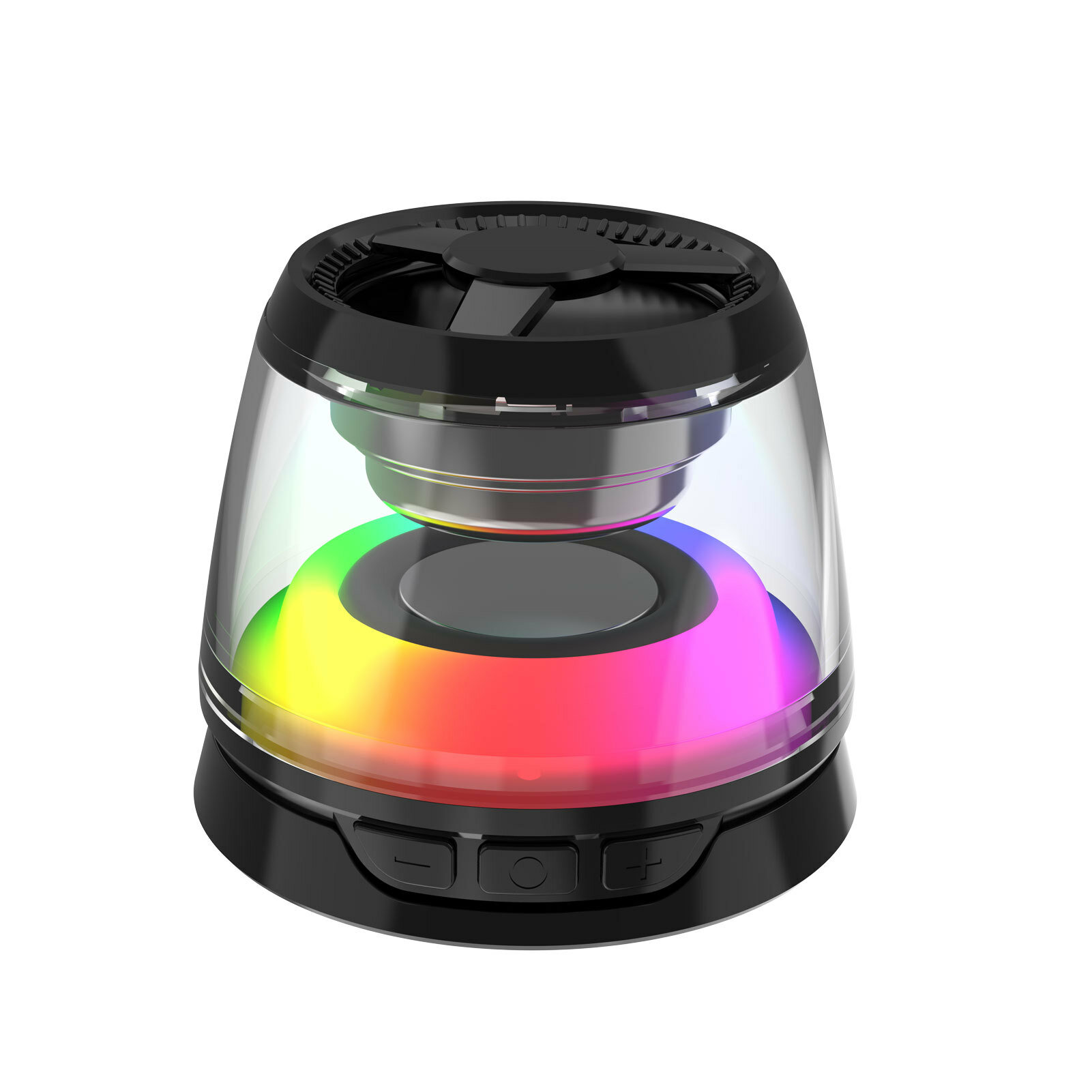 Многофункциональный Bluetooth-динамик с магнитной беспроводной зарядкой 15W, подставка для телефона, портативный уличный 5W сабвуфер Bluetooth-динамик