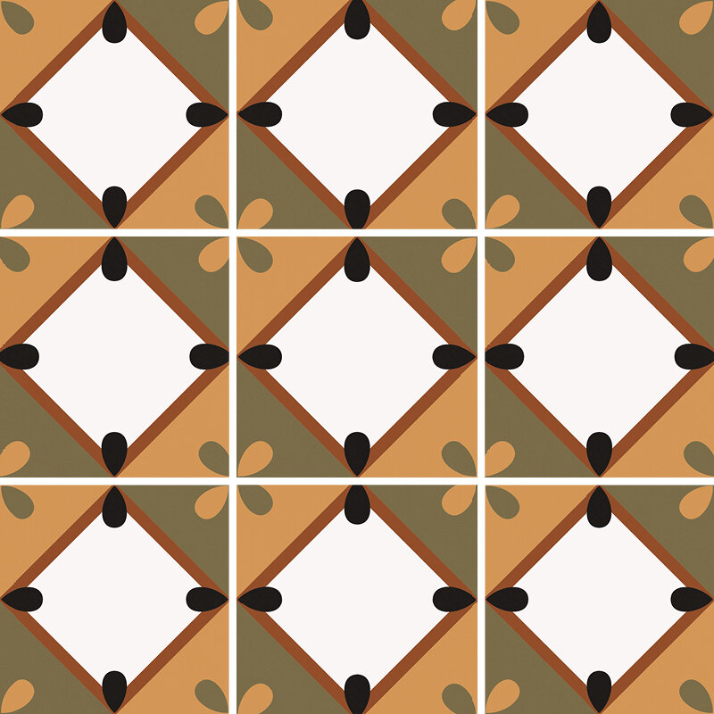 Керамогранит EQUIPE BAUHOME KOROLA WARM матовый 20x20 (25шт. 1м2)