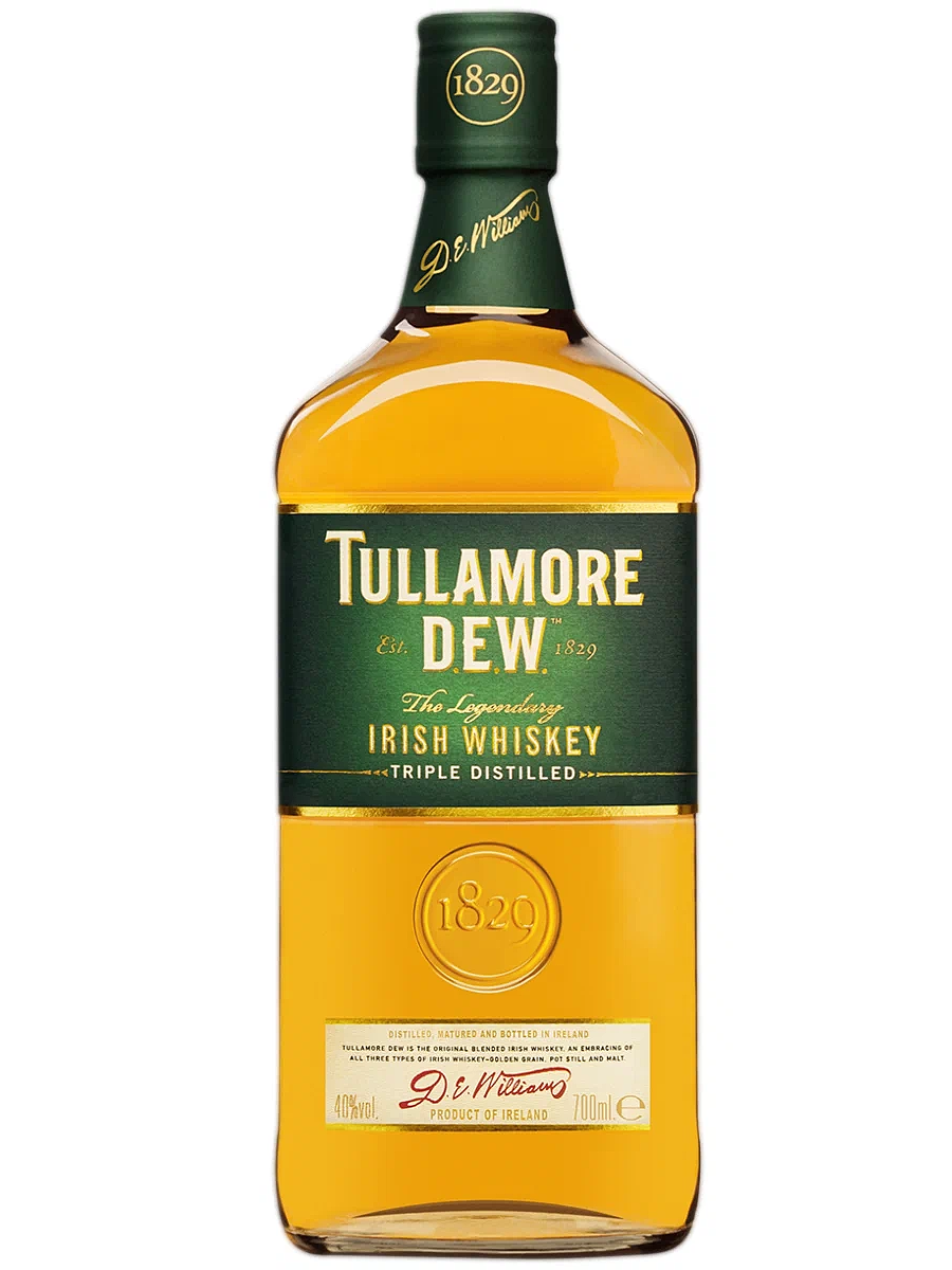 Виски Tullamore D.E.W, 3 года, 0,7 л, купажированный, ирландский