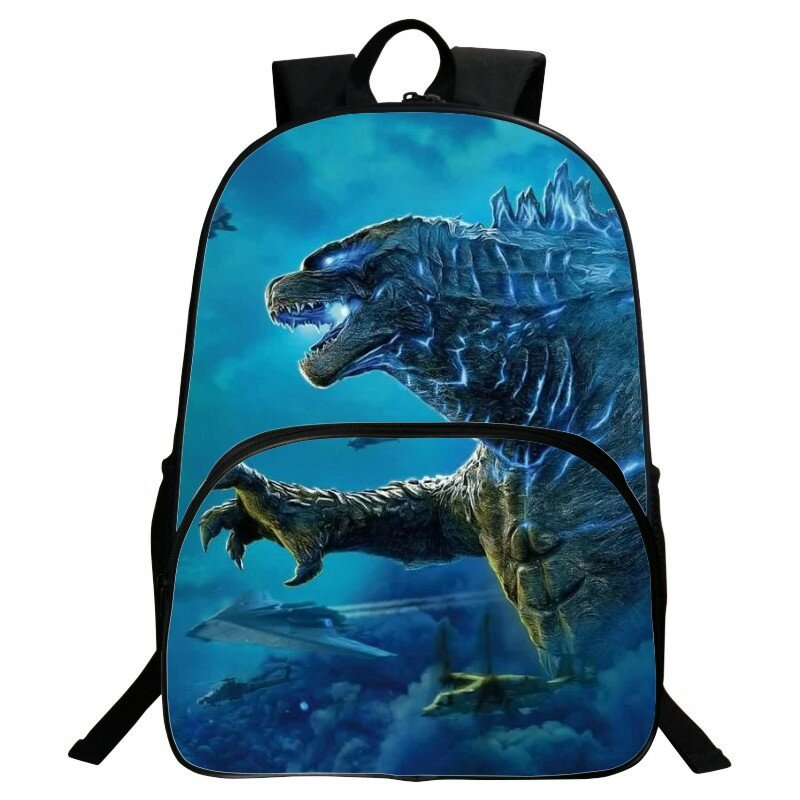 2026 Новый продукт с принтом Рюкзак Годзилла против Конга Мерчандайз из фильма Школьный рюкзак для студентов Детский рюкзак для мальчиков