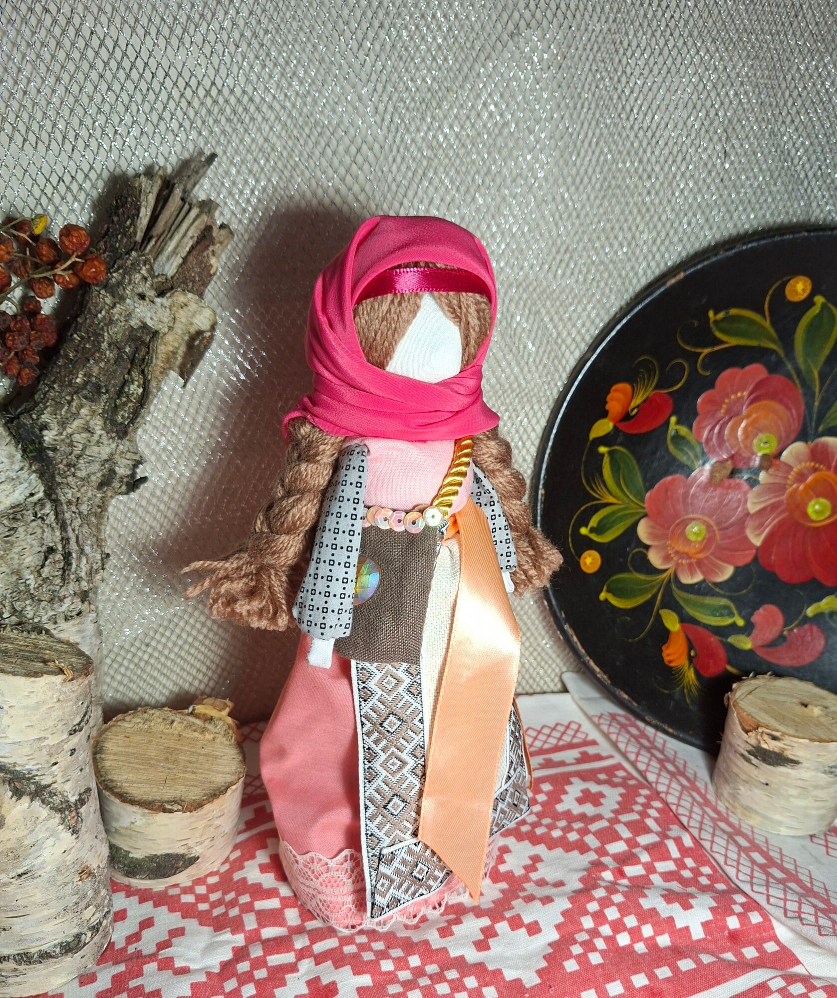 "Успешница"-кукла оберег