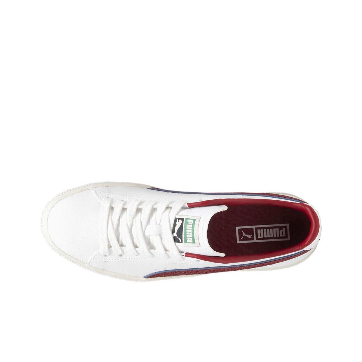 Кроссовки PUMA Clyde Chess, размер EU 39 стопа (25CM), белый, — фото 1