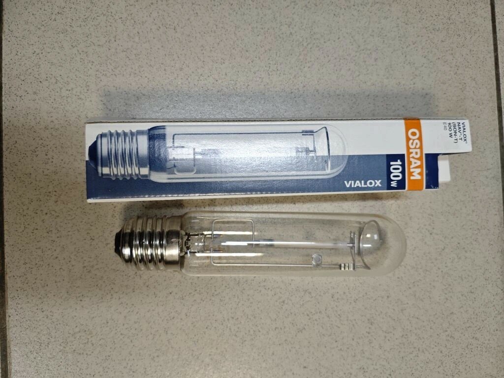 Лампа днат 100Вт Е40 OSRAM VIALOX NAV-T (SON-T)