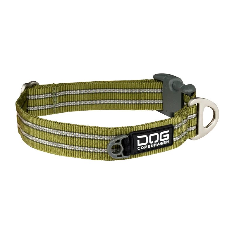 Зеленый ошейник Urban Style Collar 3.0, размер L, обхват шеи 50-66 см