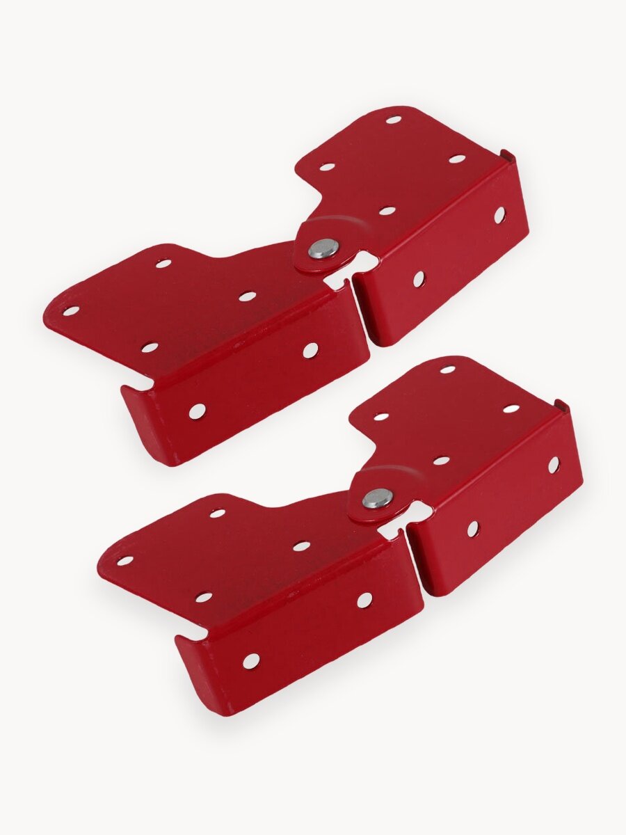 Комплект Петель Для Чердачной Лестницы, Красный, Из Железа, Простая Установка, 2 Шт