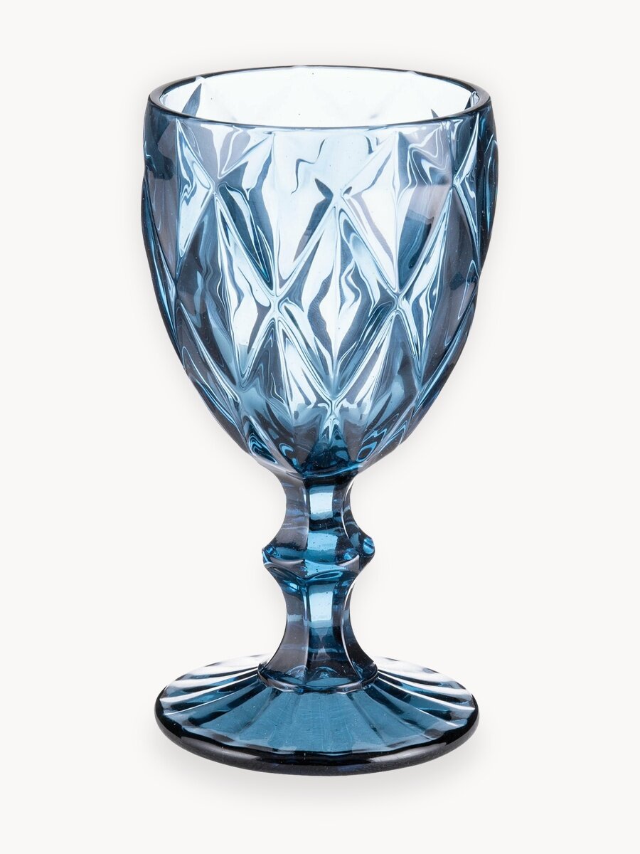 Набор бокалов Magistro «Круиз», 250 мл, набор 2 шт, стекло, синий