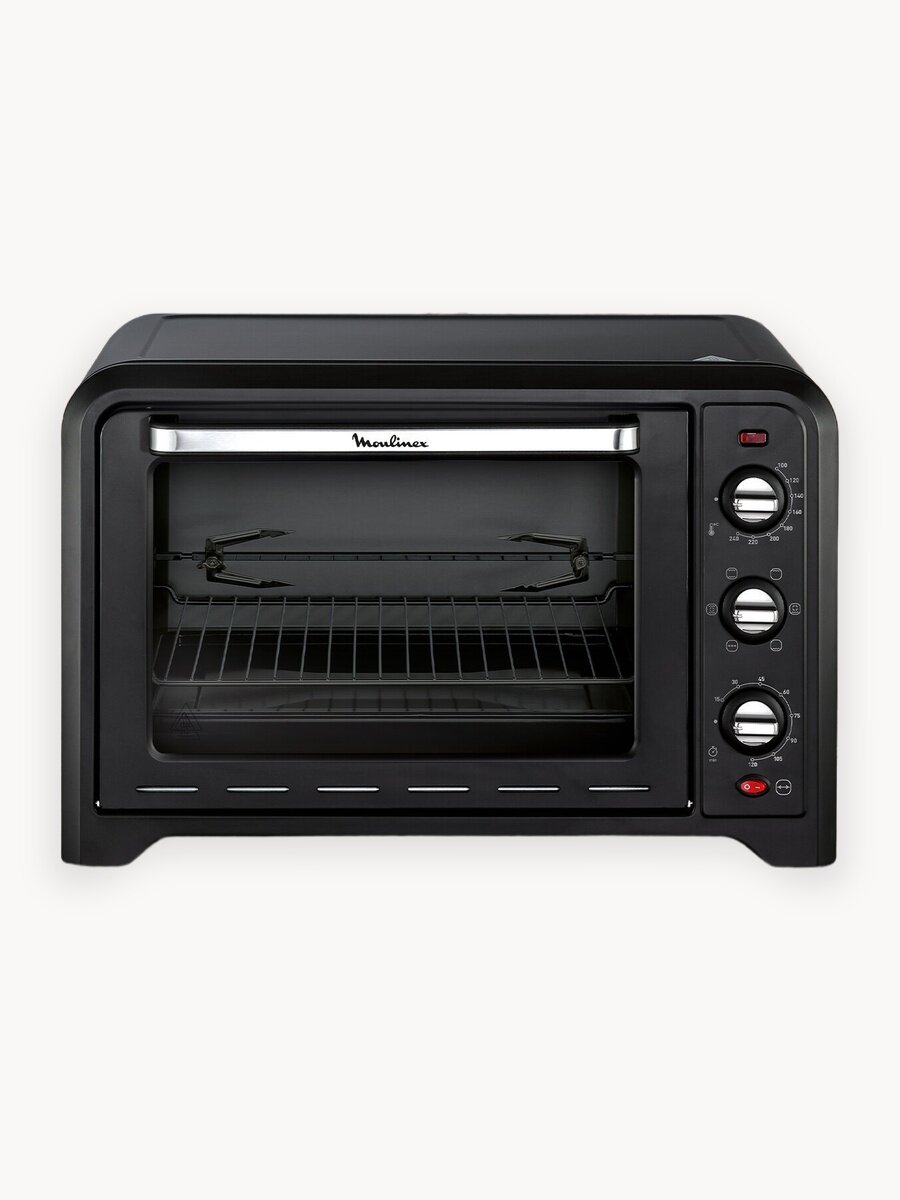 Мини печь Moulinex Optimo OX485832, 39 л, 2000 Вт, 7 режимов работы, конвекция/гриль, таймер