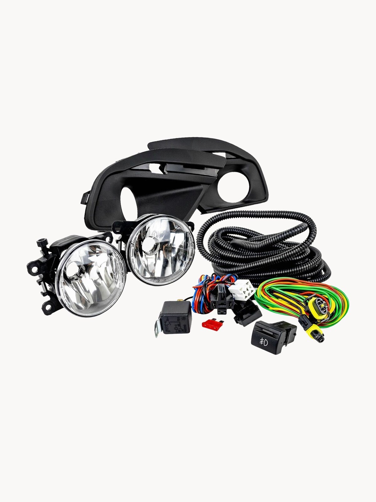 Комплект подключения противотуманных фар ML Auto Light Technology с ПТФ Тюн-Авто для Лада Гранта FL