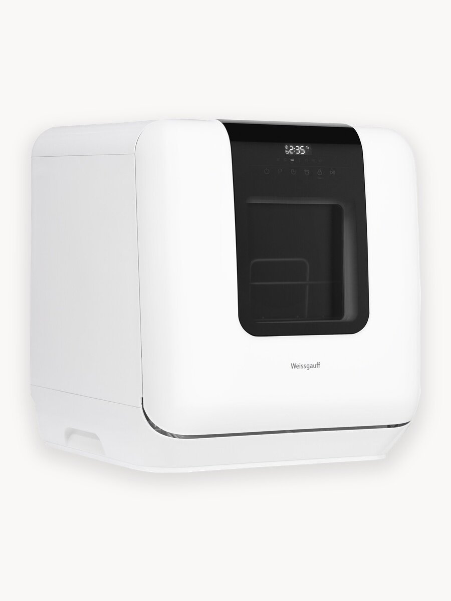 Настольная посудомоечная машина с резервуаром Weissgauff TDW 4037 D режим стерилизации, быстрый режим, таймер