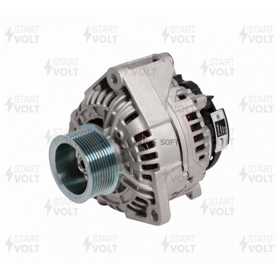 STARTVOLT LG-0791 Генератор для а/м КАМАЗ 5490/MB Axor с дв. OM 457LA (со шкивом 9РК-77) 100A (LG 0791) ()