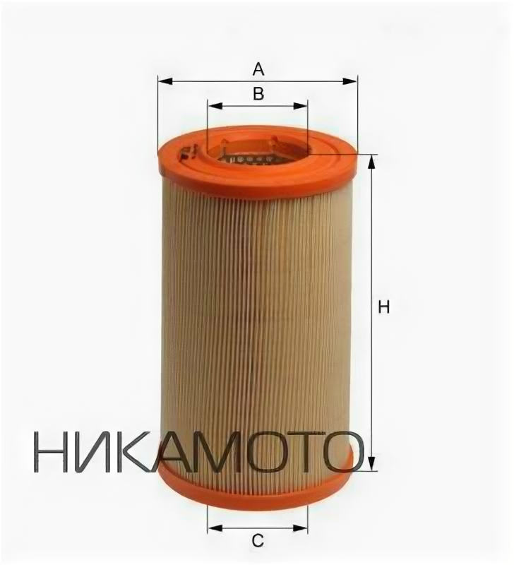 HENGST FILTER E328L Фильтр воздушный PSA/FIAT BOXER/DUCATO/JUMPER 1.9D-2.8D