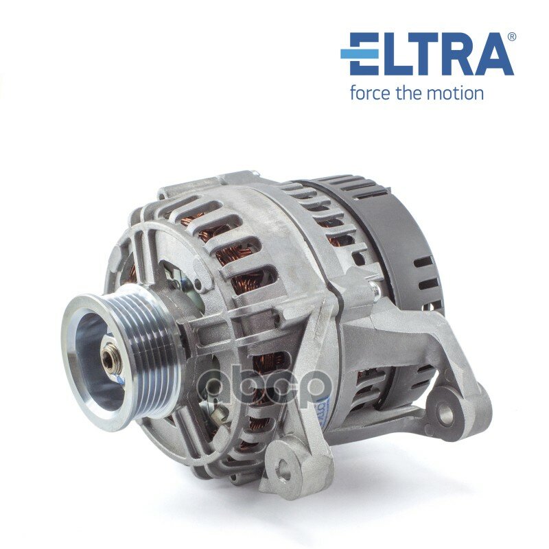 Генератор КАМАЗ дв.740.30,740-31,740-50 ЕВРО-2,3 поликлиновой шкив 28В 95А компакт ELTRA ELTRA арт. 3142.3771-01