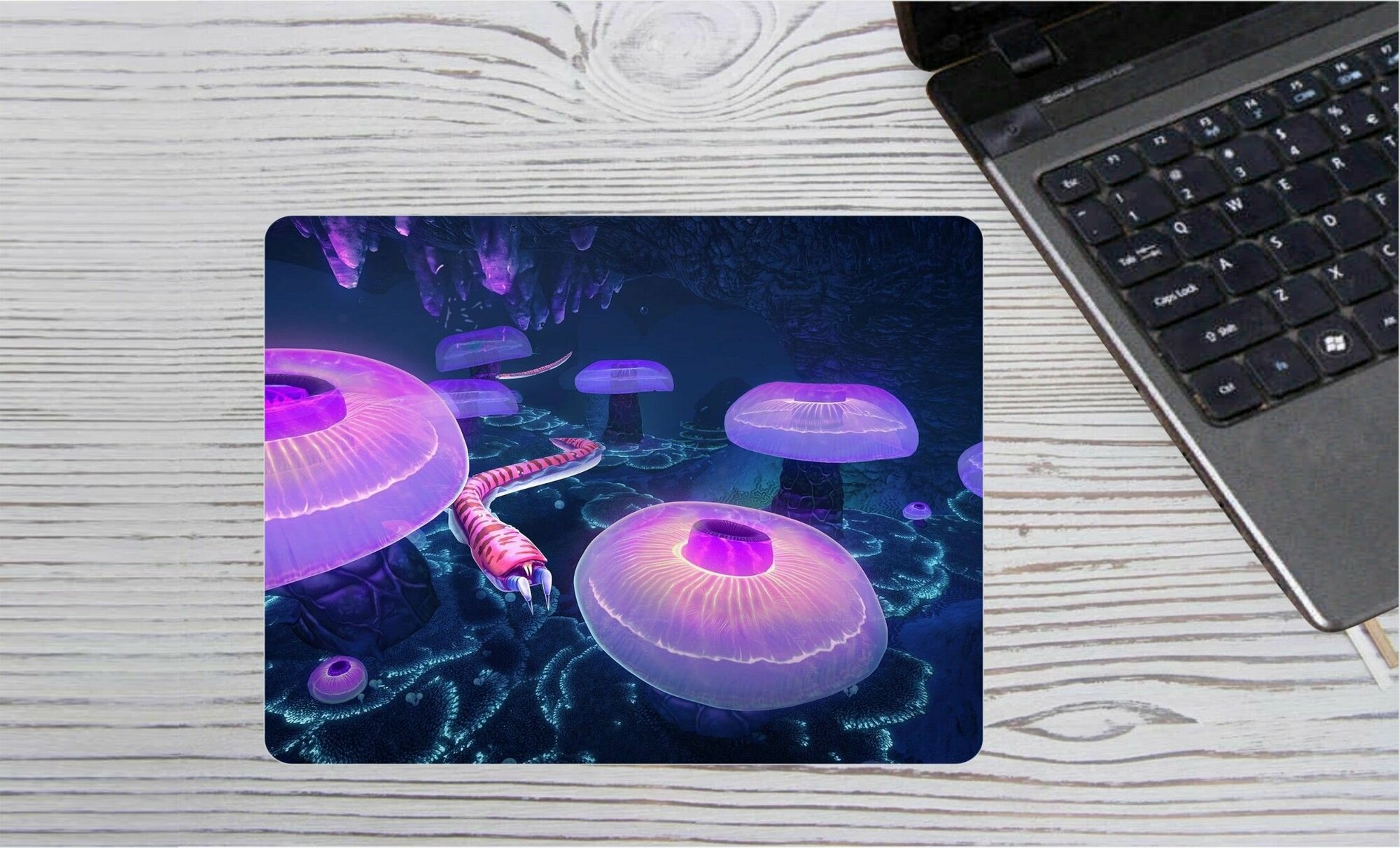 Коврик для мышки игровой 36 на 29 см Mewni-Shop Subnautica, Сабнатика - 0016