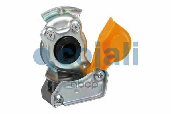 Головка соединительная тормозной системы прицепа 16мм (груз. авто) желтая с клапаном COJALI Cojali арт. 6001408