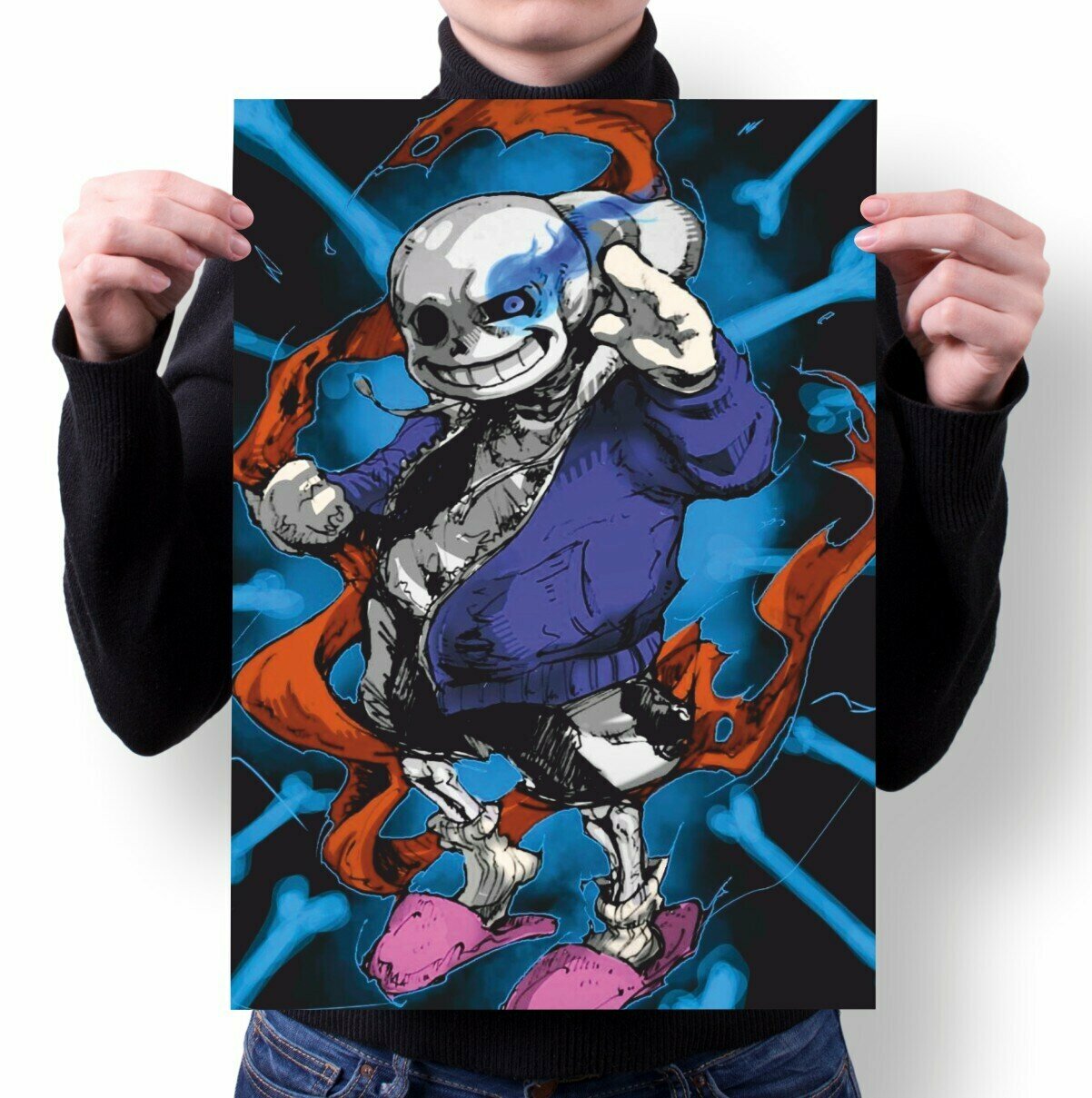 Плакат А1 Принт "Андертейл, Undertale" - 21