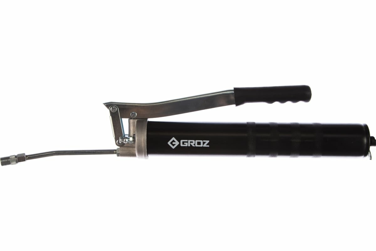 Groz GR42788 - G10R/HD/B Профессиональный рычажный шприц, 690атм, 650см3, трубка GR42788