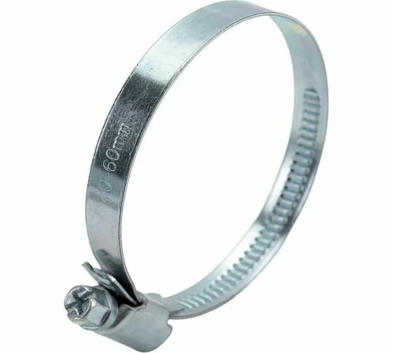 Хомуты металлические для шланга Gigant 40-60 мм/9 W1, червячные, набор 25 шт G/1/34