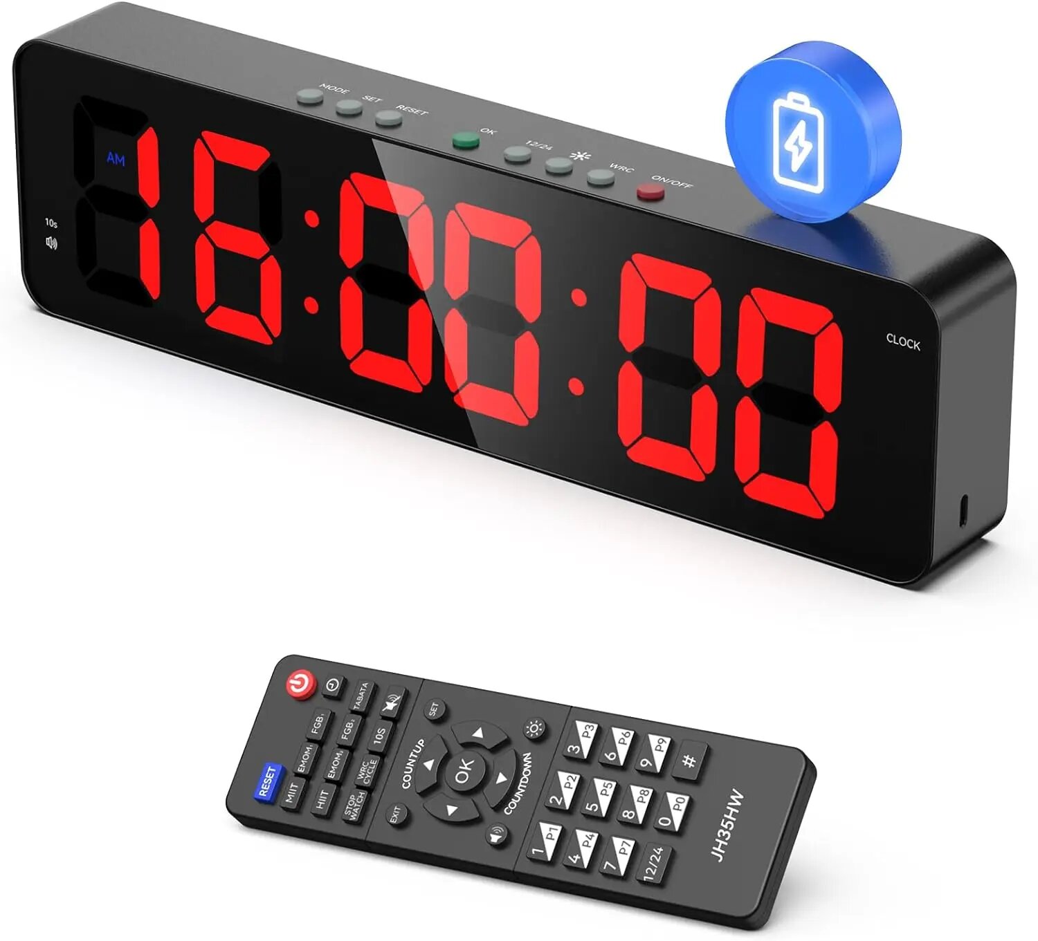 SeeSii Таймер для фитнеса 2.2inch Battery