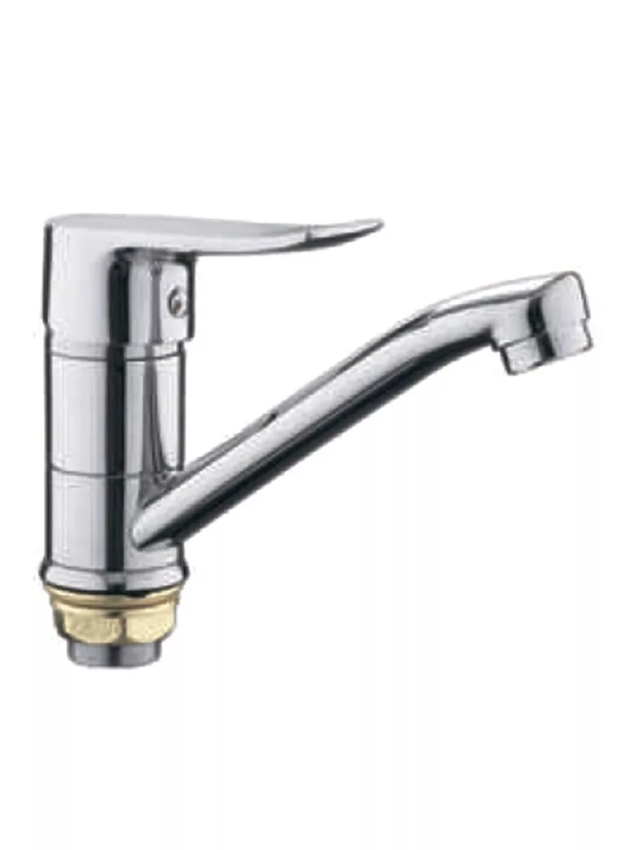 Смеситель для кухни Frud R45101, однорычажный, поворотный излив, хром