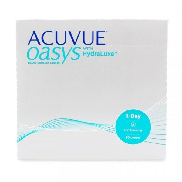 Acuvue OASYS 1-Day with HydraLuxe (90 линз) 9.0 -3