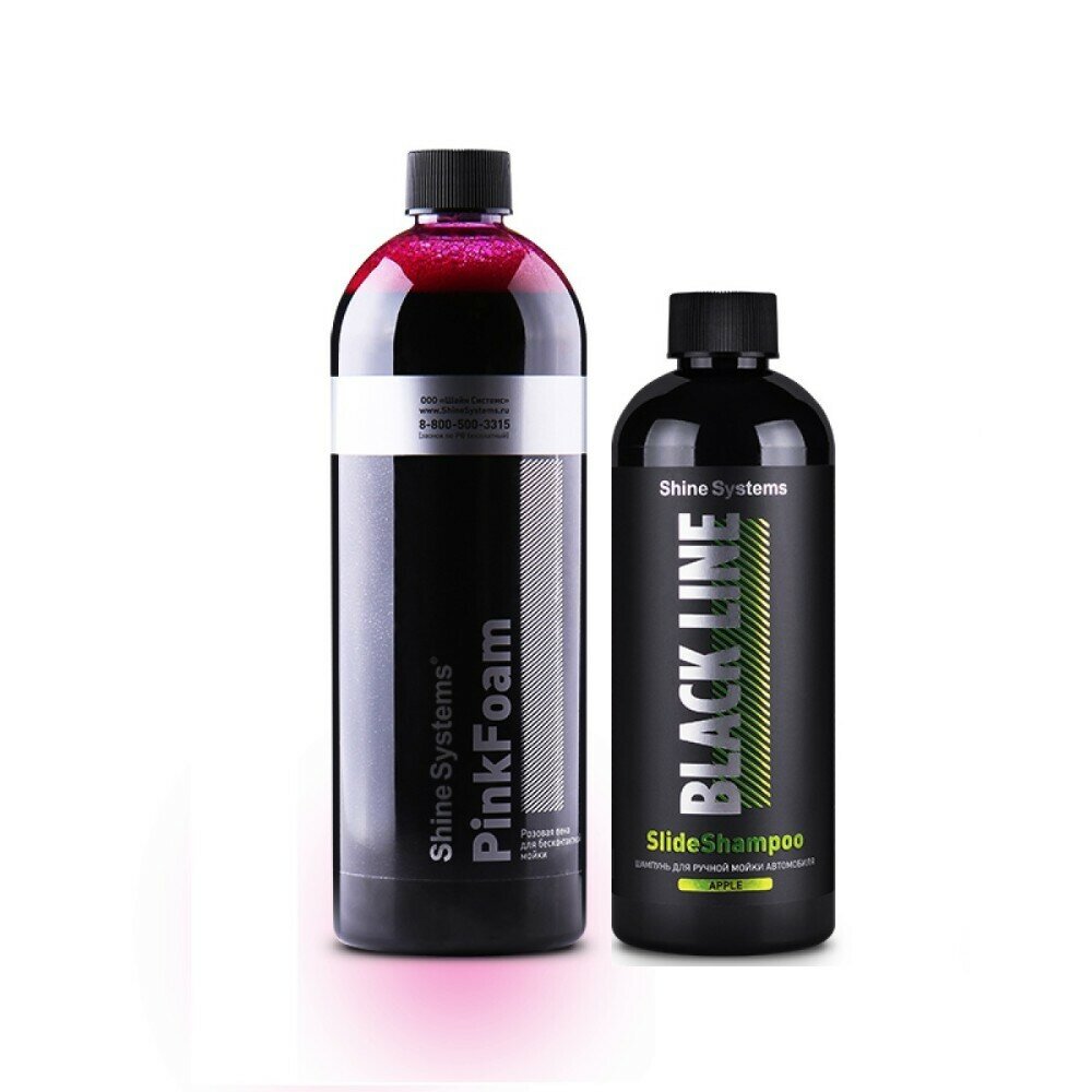 Набор для двухфазной мойки BL Apple+PinkFoam 750мл