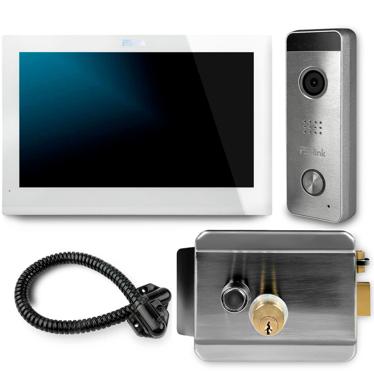 Комплект видеодомофона с электромеханическим замком PS-link 130TDP-SS