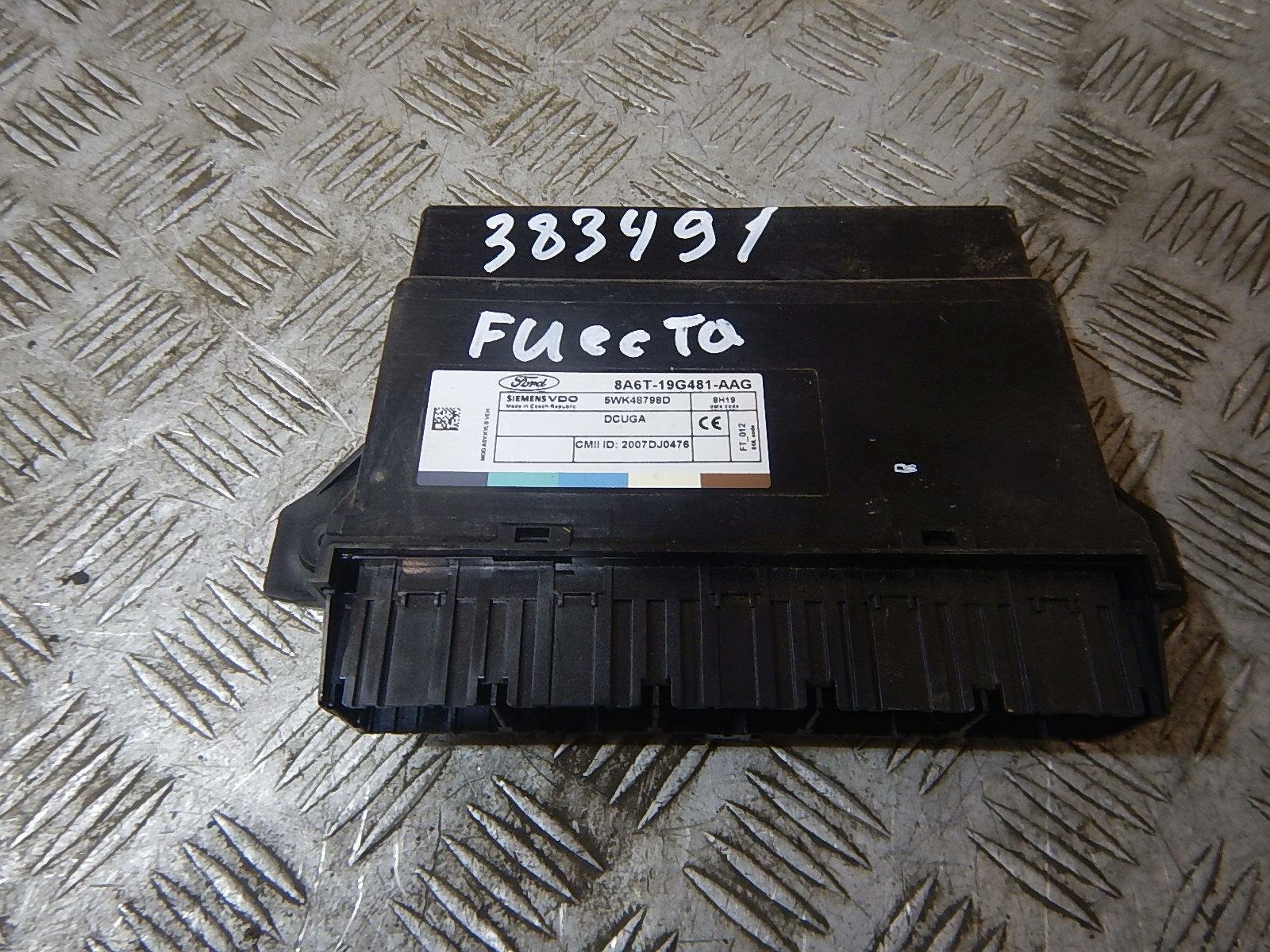 Б/У Блок управления центральным замком, Ford (Форд)-FIESTA (08-17) FORD FIESTA (08-17) Без видимых повреждений 383491 FO...