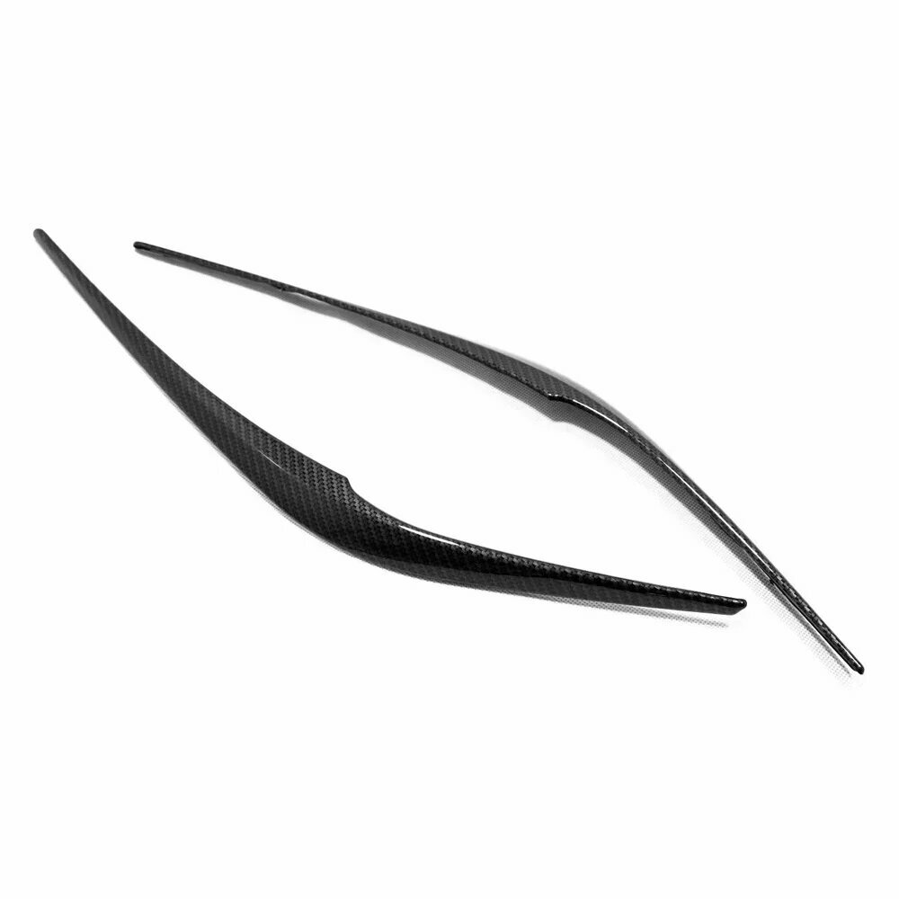 Для Mazda Cx-5 Cx5 2017-2019 2020 2021, автомобильная фара из углеродного волокна, крышка для бровей, накладка на заднюю лампу, внешние аксессуары для век Carbon Fiber Front