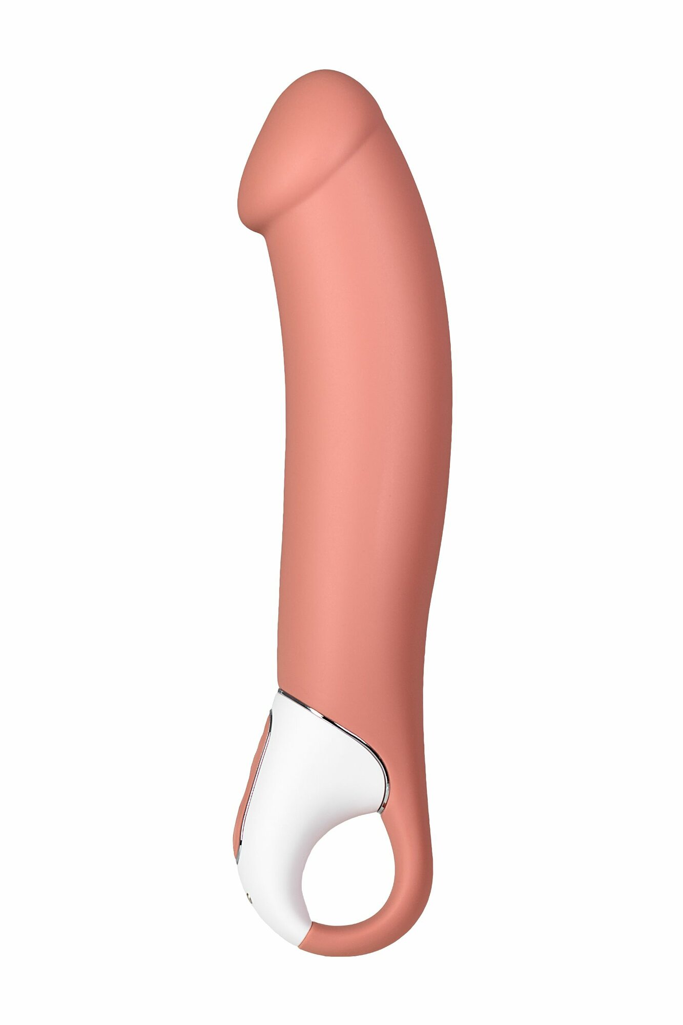Нереалистичный вибратор Satisfyer Vibes Master, силикон, бежевый, 23,5 см. Satisfyer Нереалистичный вибратор Satisfyer Vibes Master, силикон, бежевый, 23,5 см.
