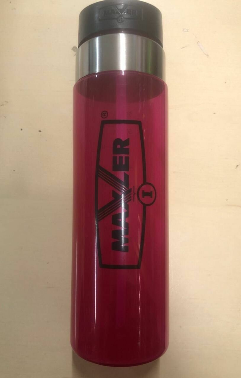 Бутылка для воды Maxler Water Bottle 600 мл красный