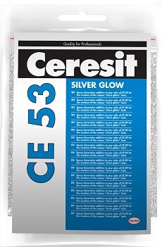 Добавка к Эпоксидной Затирке Ceresit CE 53 75гр Silver Glow / Церезит СЕ 53.