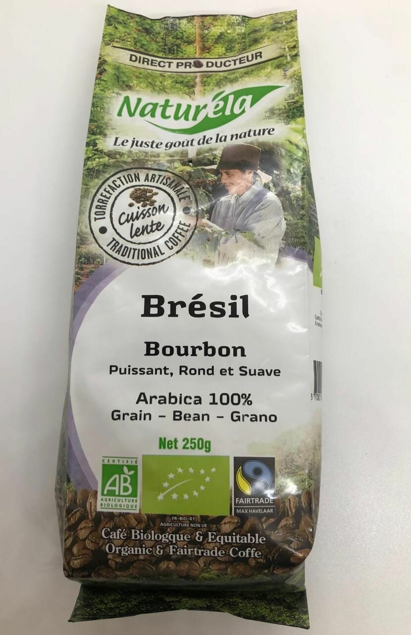 Кофе в зернах "Бразилия" 250 гр.