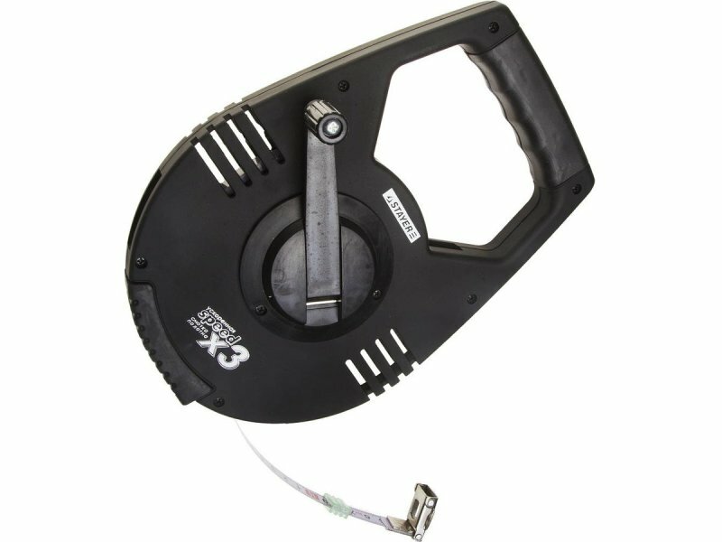 Лента мерная 50м*13мм геодезийная металлическая RACER STAYER