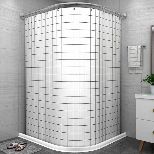 Душевая кабина, Не нужно бить кулаком, Выдвижная длина, ширина 90-130 см, длина 90-130 см, высота 200 см, Белый серый