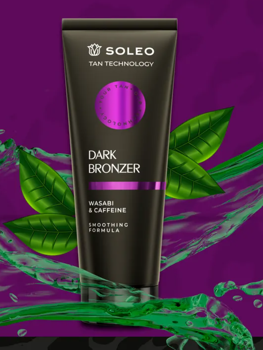 Soleo DARK BRONZER темный бронзатор с васаби и кофеином 200 мл