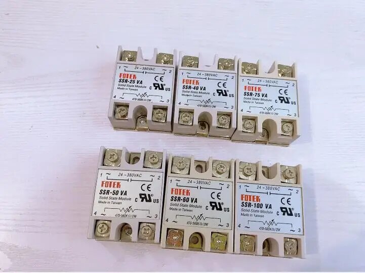 Реле VIDONIA SSR-10VA SSR-25VA SSR-40VA SSR-50VA SSR-60VA SSR-40VA