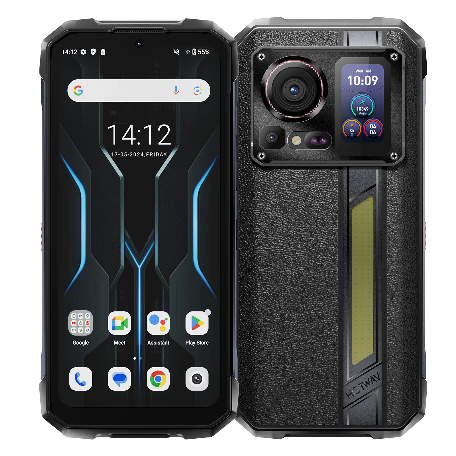 Смартфон Hotwav Hyper 7 Pro, экран 2408x1080, процессор Dimensity 7050, камера 200 Мп