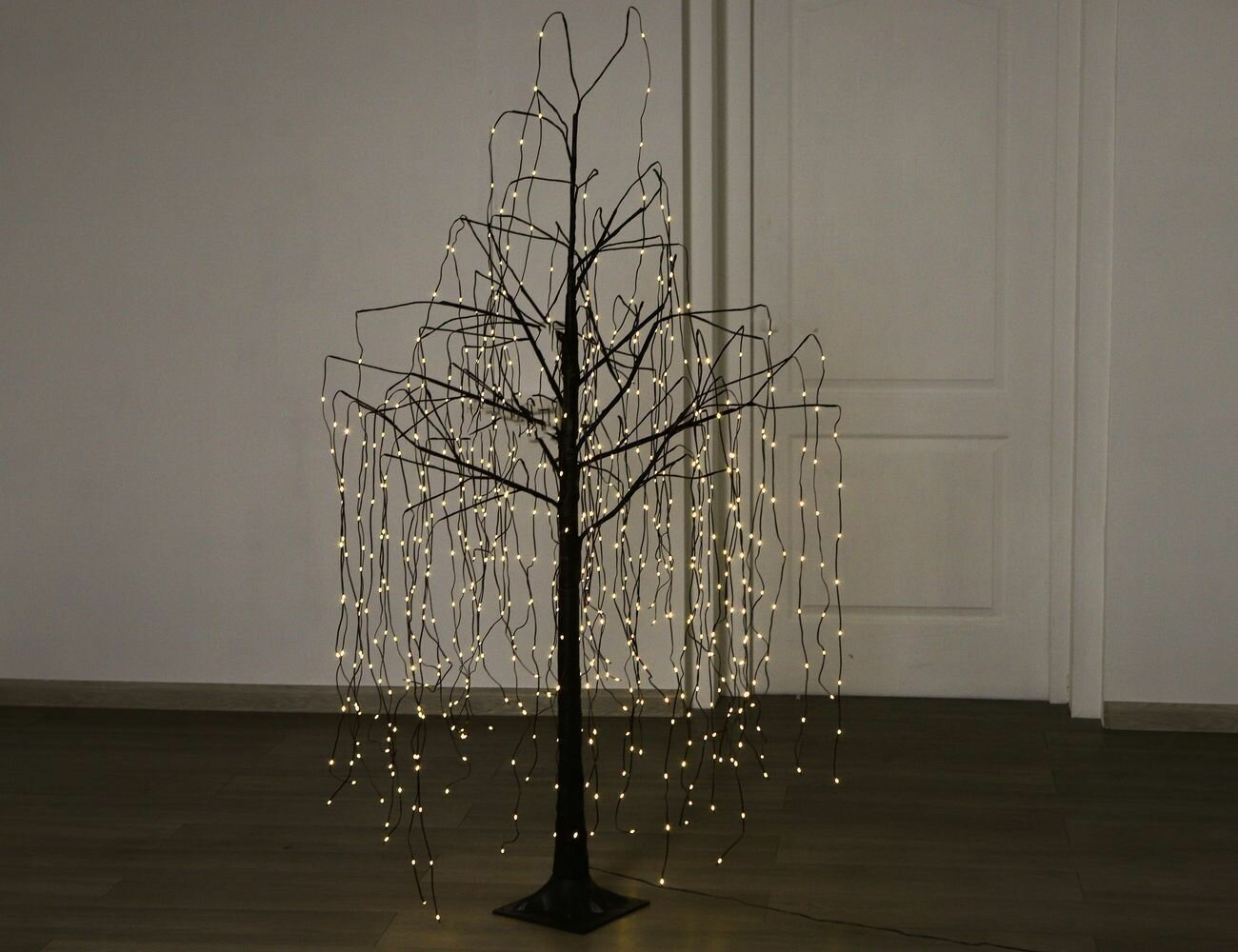 Декоративное светящееся дерево сауле, 624 тёплых белых LED-огней, 150 см, уличное, Winter Deco 4070730