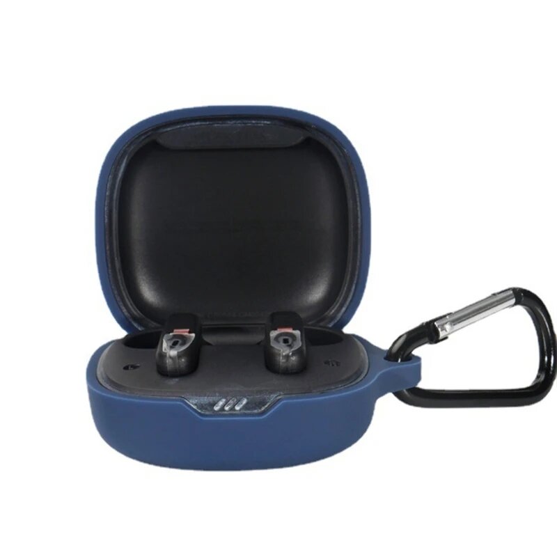 Противоударный чехол для наушников JBL Wave Flex OPEN-SMART midnight blue