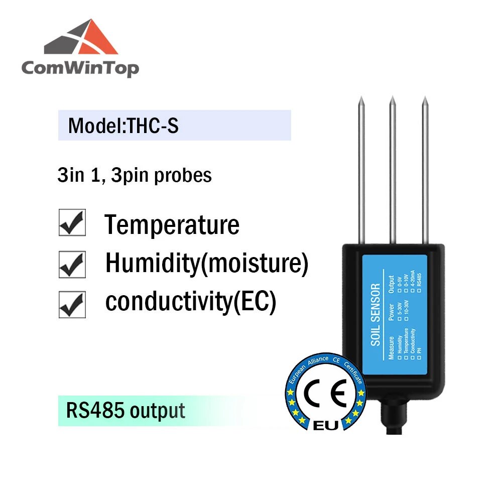 Датчик почвы ComWinTop CWT-soil THC-S