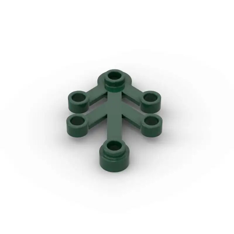 Конструктор LEGO 10 шт. Темно-зеленый