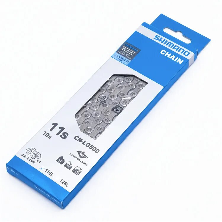 Цепь Shimano CN-HG601/HG701/HG901 LG500 11 скоростей LG500 116L with QL