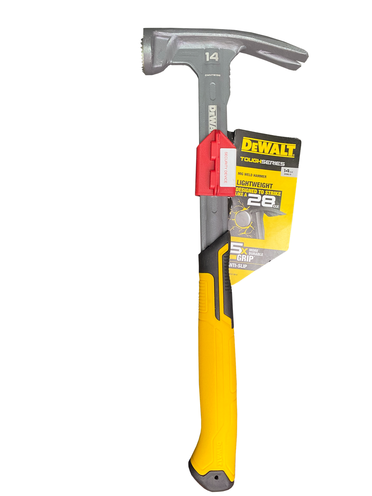 Молоток с гвоздодёром DeWalt DWHT51138, 397гр