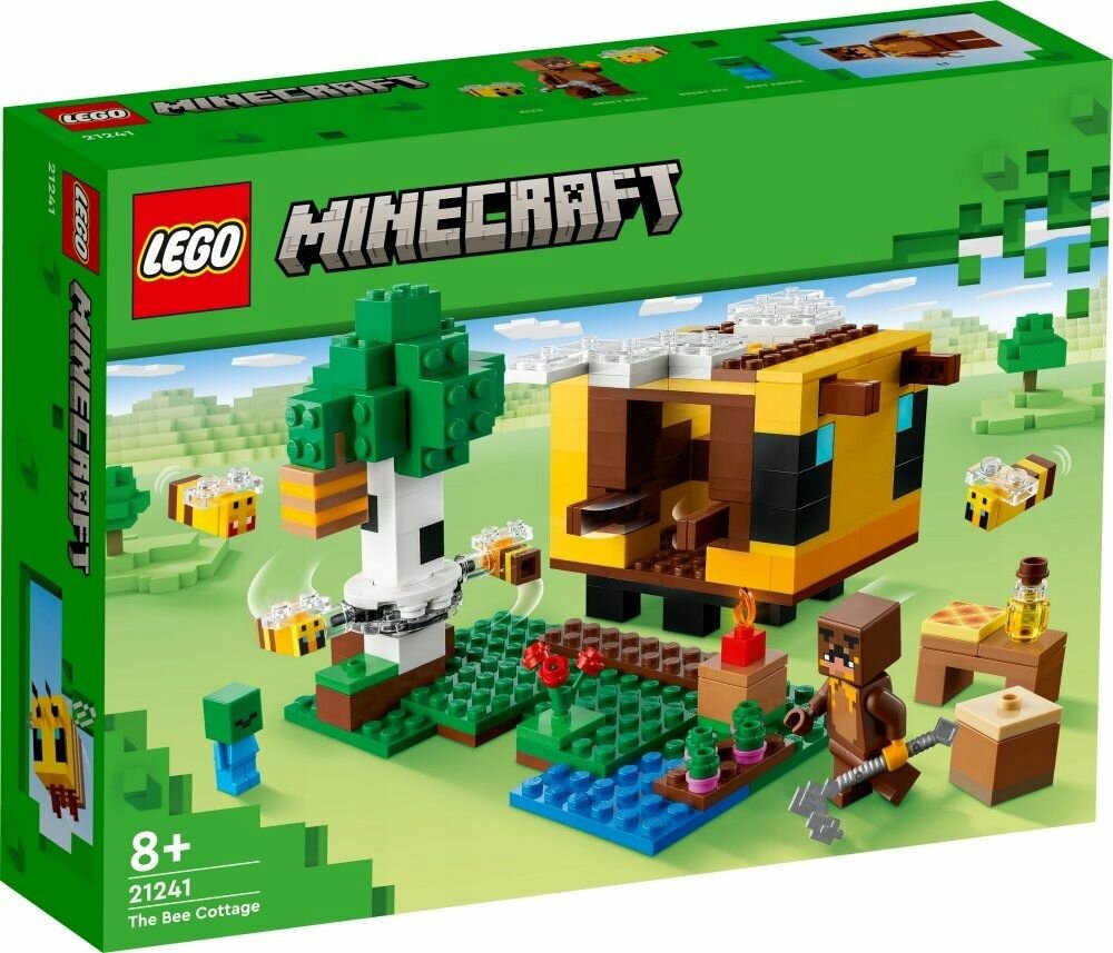 Конструктор LEGO Minecraft - Пчелиный улей - Лего Майнкрафт 21241